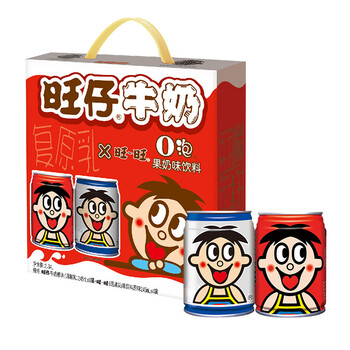 旺旺 旺仔牛奶 8原味+4原味O泡（组合装）245ml*12-京东商城【降价监控 价格走势 历史价格】 - 一起惠神价网_178hui.com