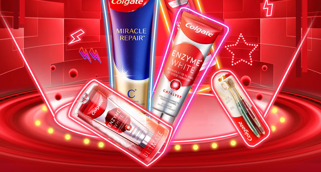 高露洁Colgate旗舰店 - 京东