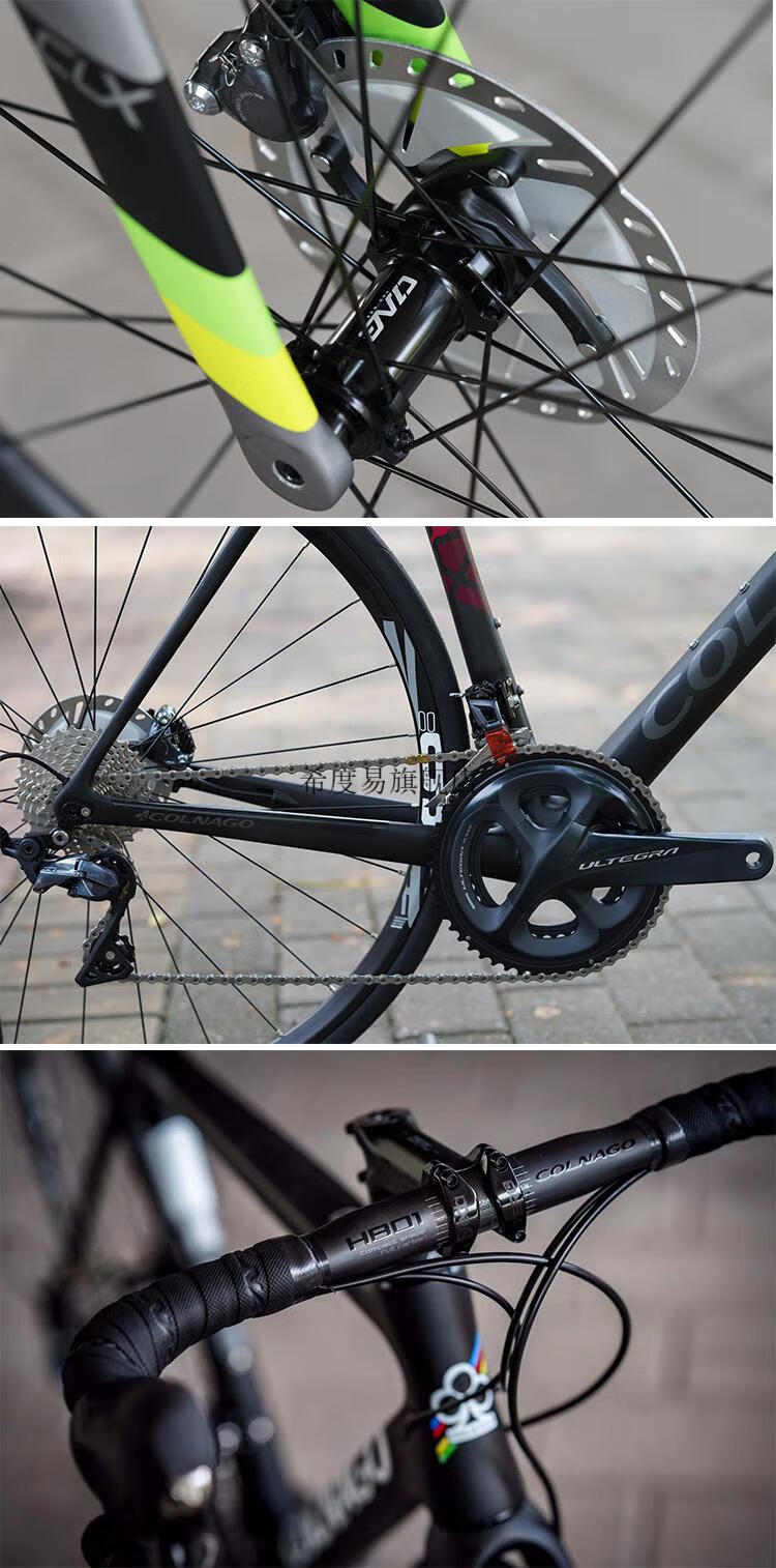 v3rs梅花公路车COLNAGO CLX DISC梅花v3碳纤维UT碟刹公路车长途综合爬坡自行车 白黑色R8000大套【图片 价格 品牌 报价】-京东
