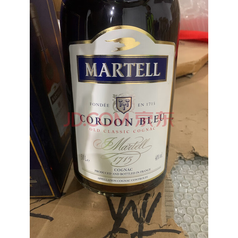 326-2,Martell 蓝带3L 40%vol,1瓶－海关/政府-京东拍卖