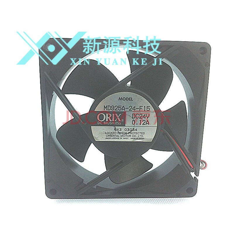 适用于全新 日本东方ORIX MD925A-24L 9CM 9225 24V0.12A 散热风扇 原装2线【图片 价格 品牌 报价】-京东