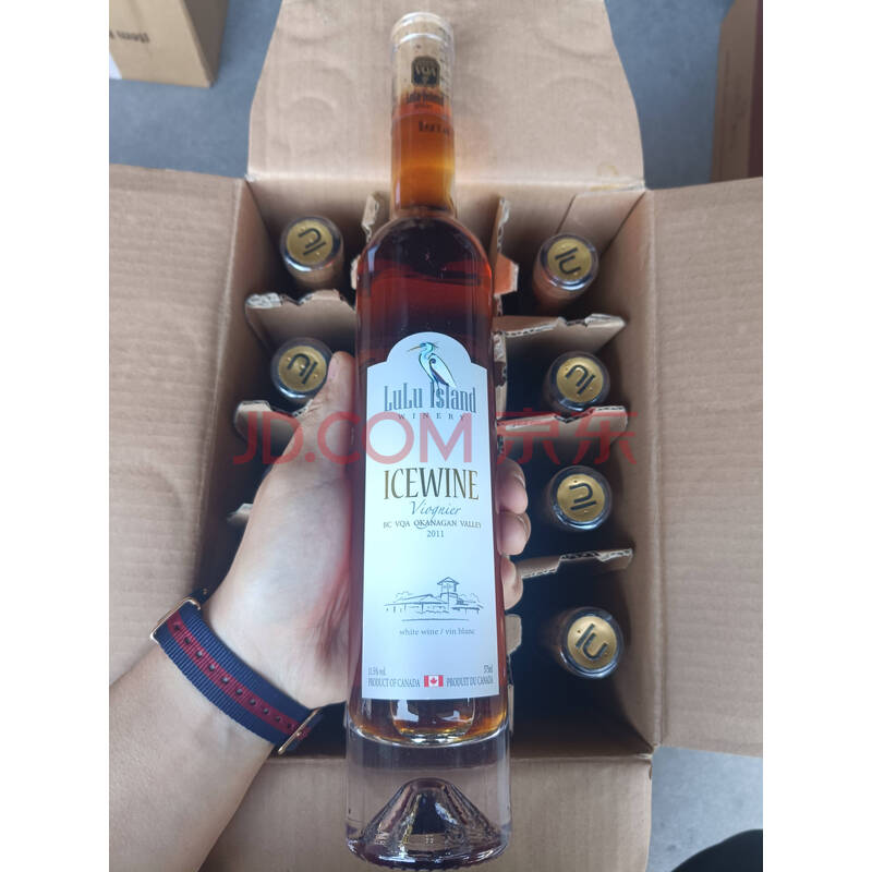 gn17-3：加拿大VQA级冰酒10箱（120瓶），375ml/瓶，11.5度，2011年－海关/政府-京东拍卖