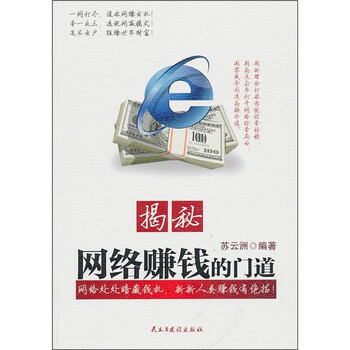 正版书籍 揭秘网络赚钱的门道9787513900270