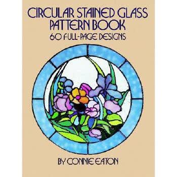 Circular Stained Glass Pattern Book: 60 Full...