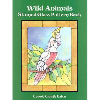 Wild Animals Stained Glass Pattern Book