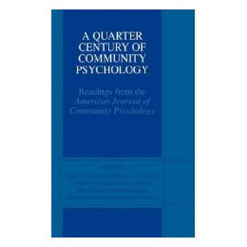 【】A Quarter Century of Communit