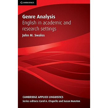 【】Genre Analysis: English in Academic and