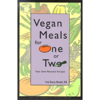 【】Vegan Meals for One or Two: Your Own