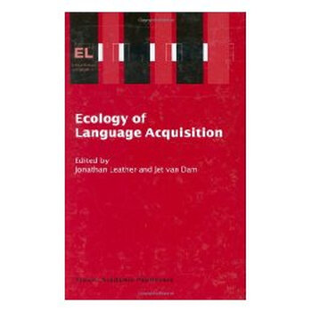 【】Ecology of Language Acquisition