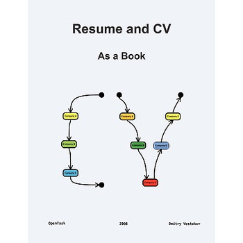 【】Resume and CV: As a Book