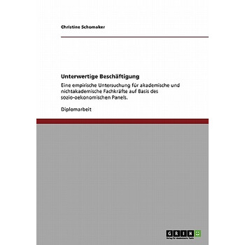 【】Unterwertige Besch Ftigung