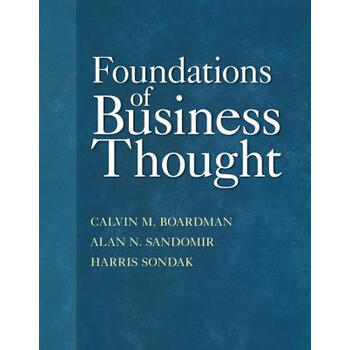 【】Foundations of Business Thought