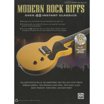 【】Modern Rock Riffs: Over 40 Instant