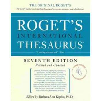 【】Roget's International Thesaurus