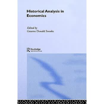 【】Historical Analysis in Economics