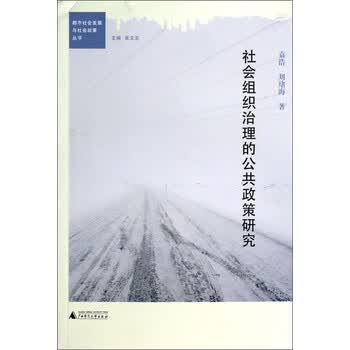   社会组织治理的公共政策研究9787549523382广西师大
