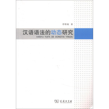 汉语语法的动态研究
