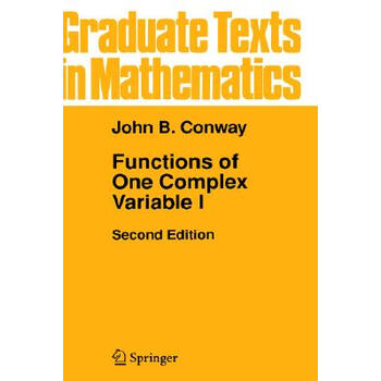 Functions of One Complex Variable I