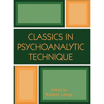 【】Classics in Psychoanalyt