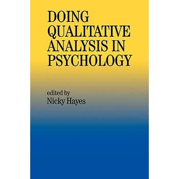 【】Doing Qualitative Analysis in