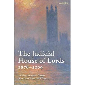 The Judicial House of Lords: 1870-2009