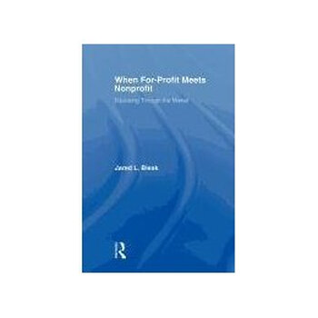 【】When For-Profit Meets Nonprofit