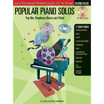 【】Popular Piano Solos - Grade 2: Pop Hits,