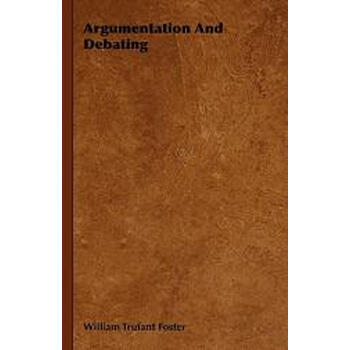 【】Argumentation and Debating