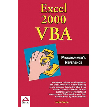 【】Excel 2000 Vba Programmer'S