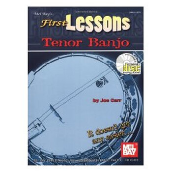 【】Mel Bay's First Lessons Tenor Banjo