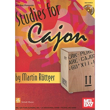 【】Studies for Cajon [With CD