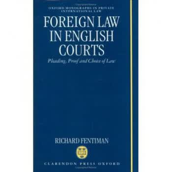 Foreign Law in English Courts: Pleading, Pro...
