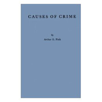 【】Causes of Crime
