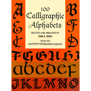 【】100 Calligraphic Alphabets