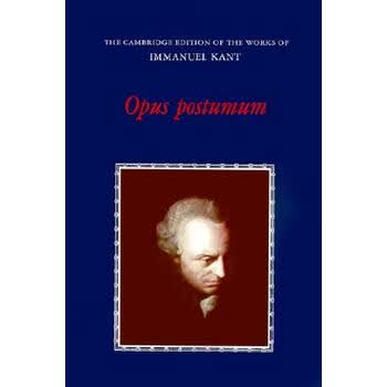 【】Opus Postumum