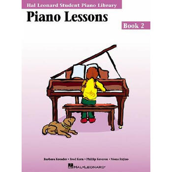 【】Piano Lessons Book 2: Hal Leonar