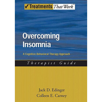 【】Overcoming Insomnia Therapist Guide: A