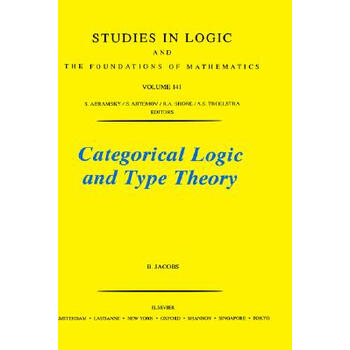 【】Categorical Logic and Type Theory