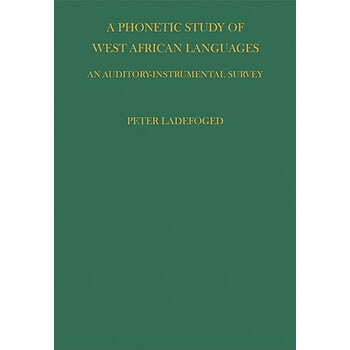 【】Phonetic Study of West Afric