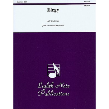 【】Elegy Clarinet/Keyboard