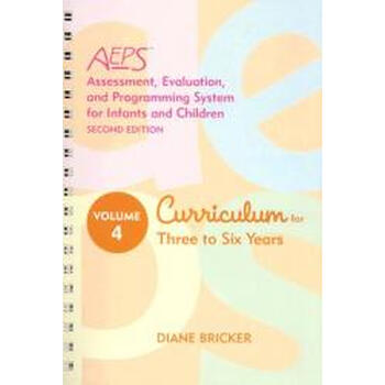 【】AEPS Curriculum Three to Six