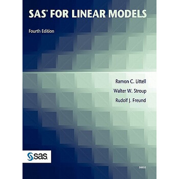 【】SAS for Linear Models