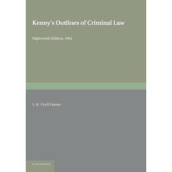 Kenny's Outlines of Criminal Law