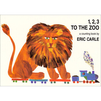 卡尔爷爷 1、2、3去动物园 1, 2, 3 To the Zoo 进口原版  数学启蒙