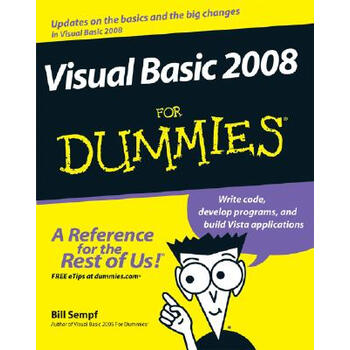 【】Visual Basic 2008 For Dummies