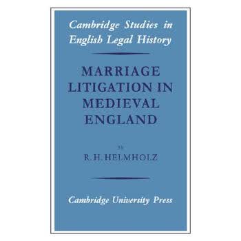 【】Marriage Litigation in Mediev