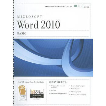 【】Microsoft Word 2010: Basic [With