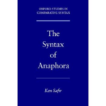 【】The Syntax of Anaphora