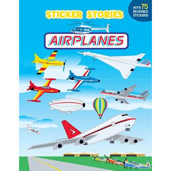 【】Airplanes [With 75 Reusabl