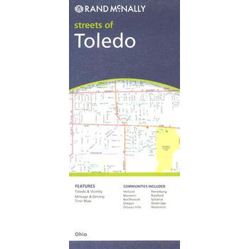 【】Rand McNally Streets of Toledo: